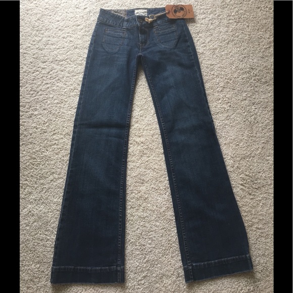 Angel | Jeans | Brand Nwt Angel High Rise Wide Leg Flare Jeans In Dark ...